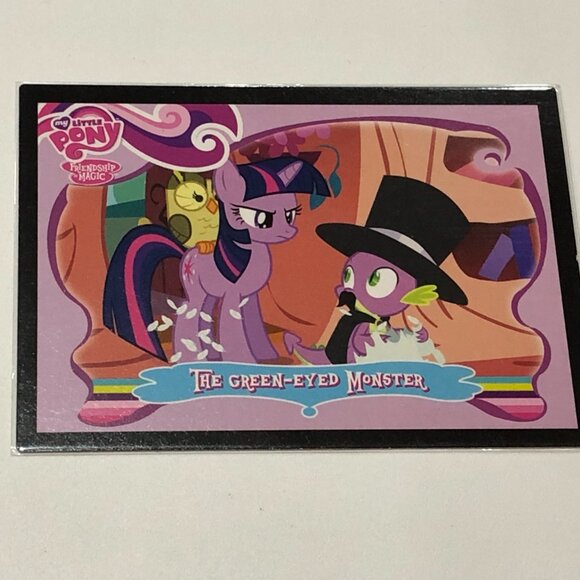 Toys | My Little Pony Series 1 Trading Card 65 The Greeneyed Monster ...